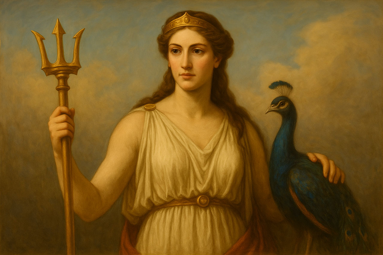 Hera: Göttin der Ehe, Geburt & Familie 🦚