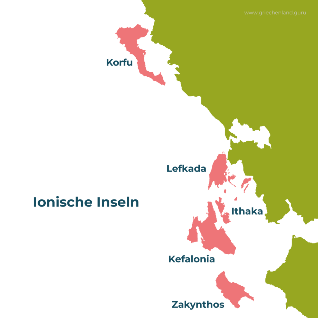 Ionische Inseln | Griechenland Guru