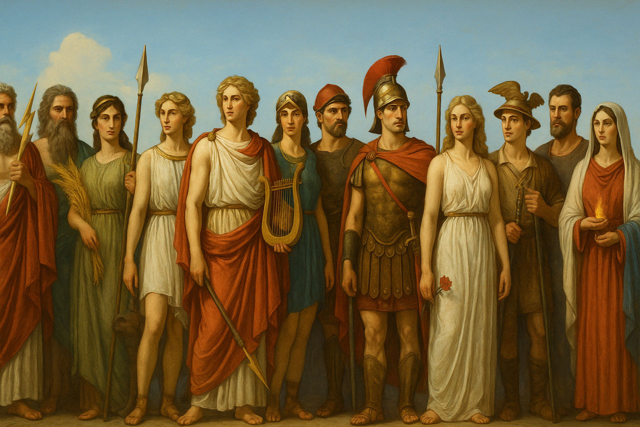 Olympische Götter: Die 12 griechischen Götter des Olymp